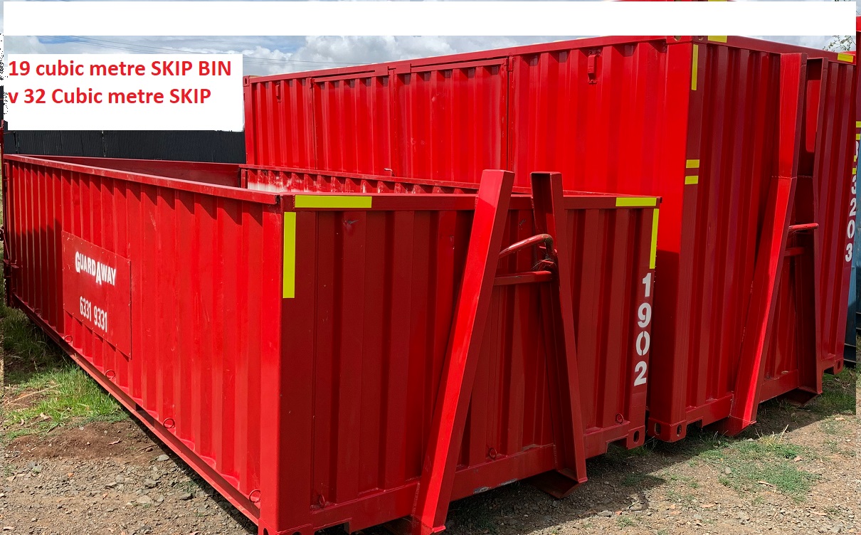 19 Cubic Metre Skip Bin